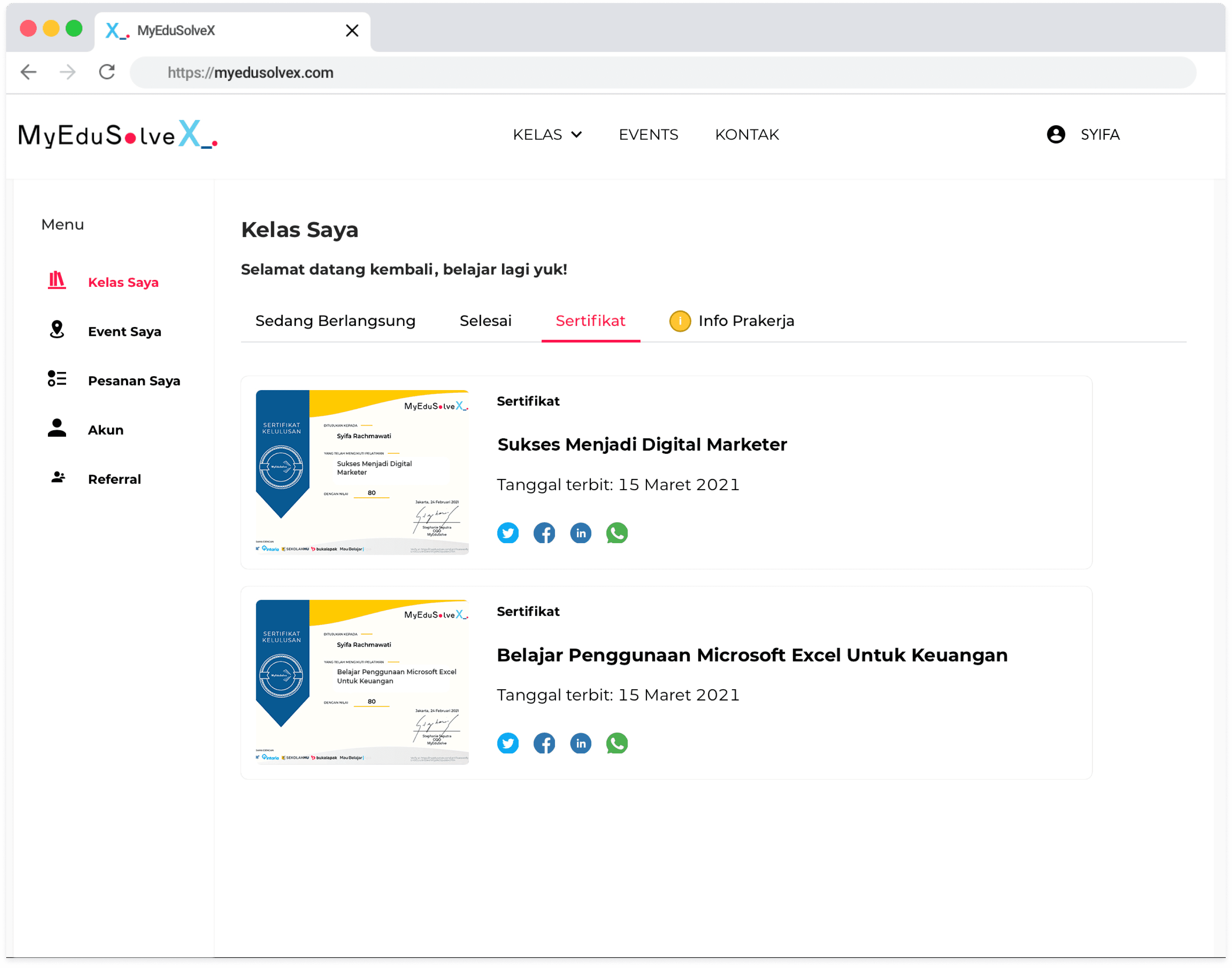 MyEduSolveX | Kelas Online Literasi Digital Terbaik